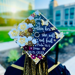 Custom Graduation Cap Topper Personalized Grad Cap Senior Class of Gift ...