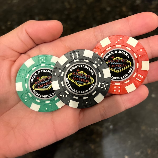 50 Custom Drink Chips, Drink Token, Free Drink, Drink Chips, Poker Chip ...