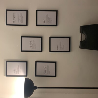 Múinteoir Irish Definition Print, Teacher Wall Art, Irish Gift for ...