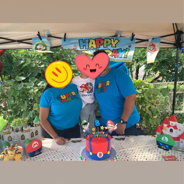 Super Dad Shirt, Mario Dad, Father's Day Shirt. Superhero Dad ...
