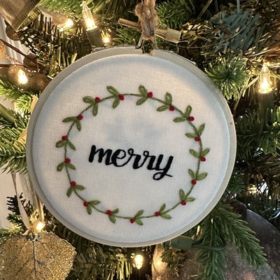 Embroidery Hoop Art Boss Lady Embroidery Hand Embroidered - Etsy