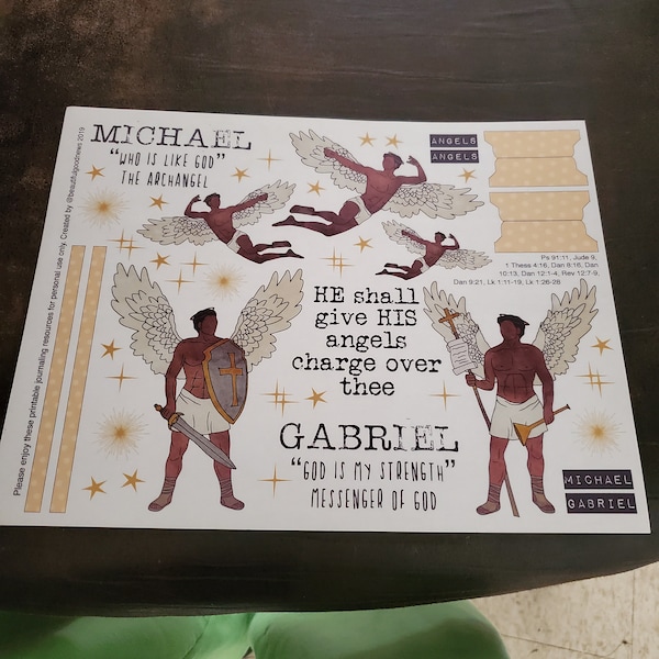 Angels, Beautifulgoodnews, Bible Journaling, Traceable, Printable ...