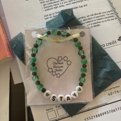 NCT Dream Inspired K-POP Bias Beaded Bracelet Love Hearts Mark Chenle ...