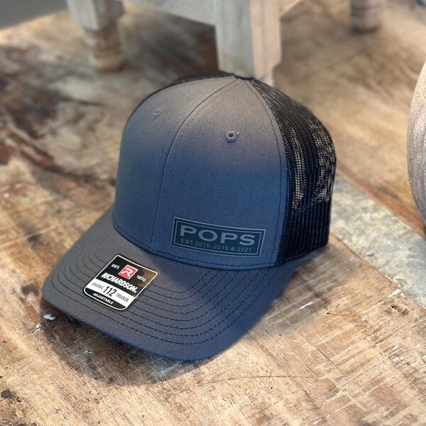 Custom Excavator Patch Hat, Construction Company Hats, Personalized ...