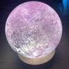Crystal Light Stand // MADE TO ORDER // Crystal Lamp // Led Light ...