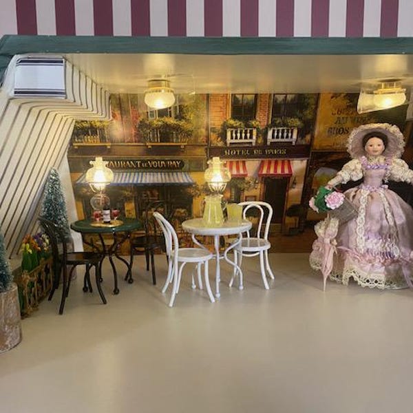 1/6 Star Cement Tile Effect Dollhouse Miniature Farmhouse Printable ...