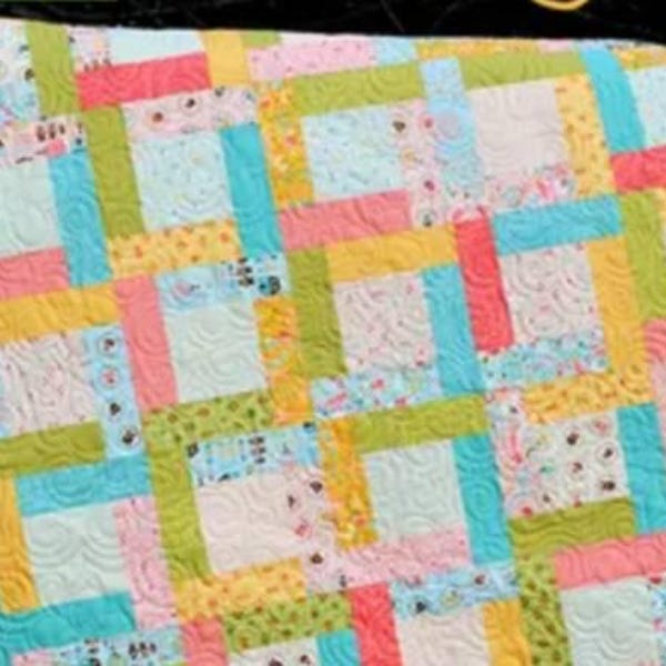 Stash Busting Scrap Quilt Pattern, Christmas Scrap Quilt, Christmas ...