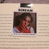 Billy Loomis Magnetic Bookmark| Ghostface | Scream Movie Bookmarks ...