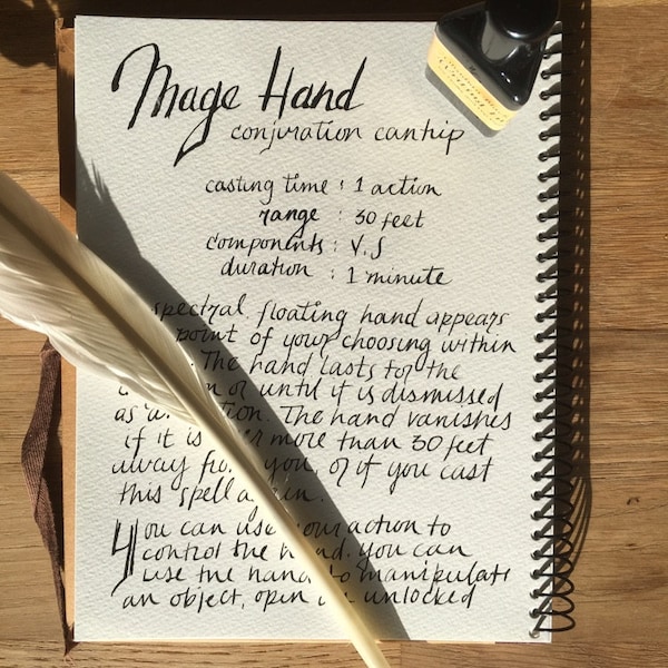 Hand-cut Goose Feather Quill for Calligraphy and Medieval Writing - Etsy