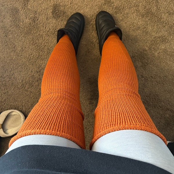 Real PLUS Size Thigh High Socks Long, Cotton, Over the Knee RAINBOW ...