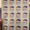 BOGO / Birthday Thank You Stickers / Birthday Stickers Personalized ...