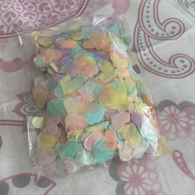 Biodegradable Wedding Confetti Pastel Colours Eco Friendly Tissue Paper ...