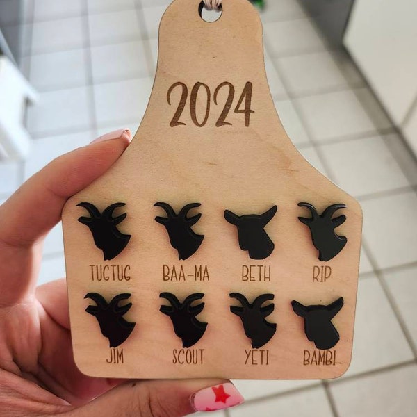 Customizable Show Goat 4H Glitter Keychain, Personalized Goat Keychain ...