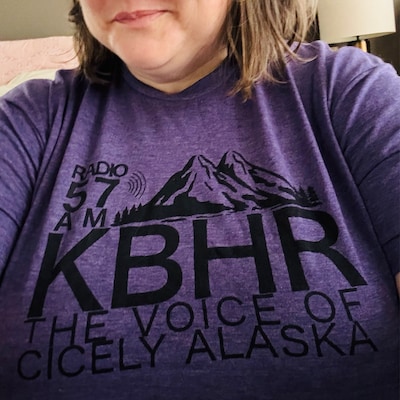Northern Exposure KBHR Radio Screenprinted Shirt - Etsy