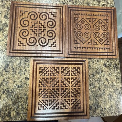 18 Inch Side Table Hmong Design - Etsy