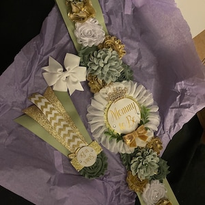 Pink Deer Baby Shower Ribbon Girl Baby Deer Ribbon Pink Grey - Etsy