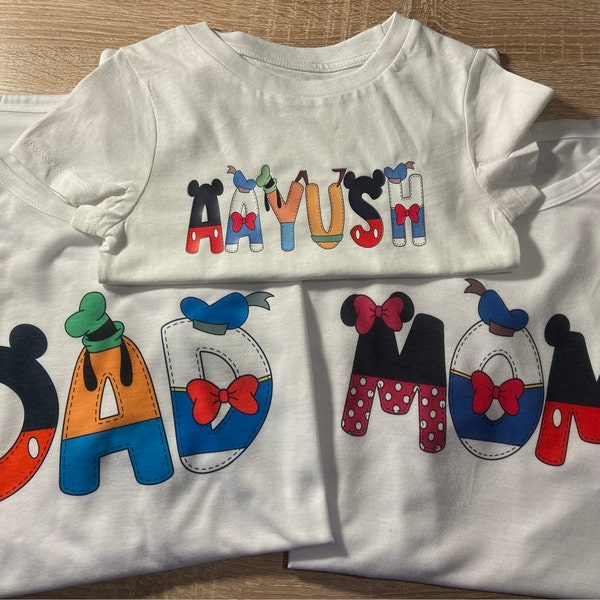 Mouse Alphabet, Mickey Doodle Letters, Alphabet PNG Letters, Cute ...