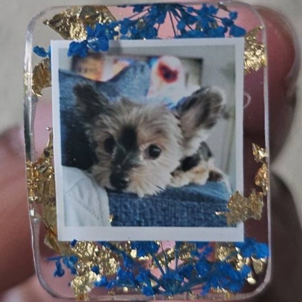 Mini Personalized Resin Photo Car Vent Clip, Anniversary/couples Gift ...
