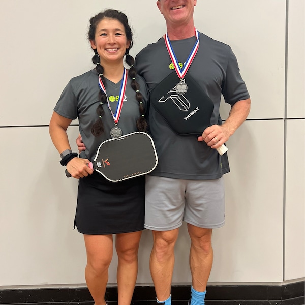 Personalized Pickleball Paddle Name Tag: Engraved Acrylic Bag Tag - Etsy