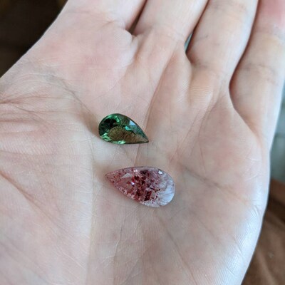 Blue Chalcedony Natural Triangle Shape Cut Stone Loose Gemstone for ...