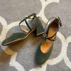 Rose Gold Wedding Shoes, Sparkly Pointy Toe Flats With Ankle Strap ...