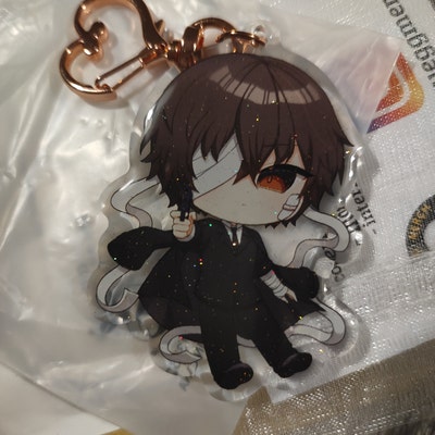 Bungou Stray Dogs Keyrings / Dazai / Double Sided / Anime Merch - Etsy ...