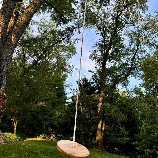 Handmade Round Tree Swing - Custom Order - Etsy