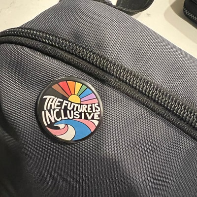 Inclusive Button or Magnet, Inclusivity, Trans Pin, Trans Button, We ...