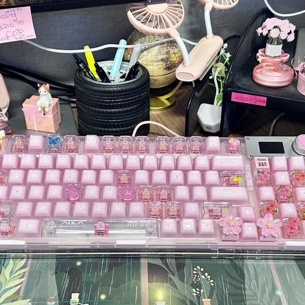 Custom Artisan Soju Keycaps for Mechanical Keyboard Cute Keycap Soju ...