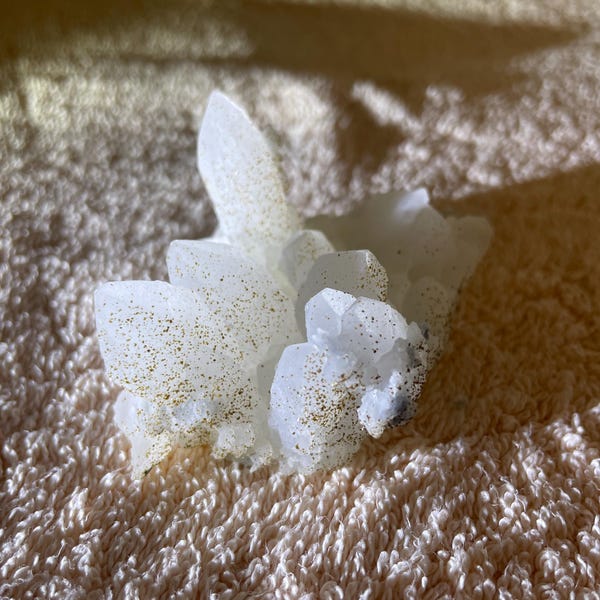 Milky Quartz Crystal, Raw Crystal, Natural Mineral, Crystal Cluster ...