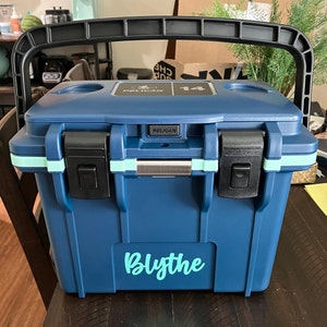 Custom Decal Name Tag for Your Cooler or TUMBLER Make Your Own ...