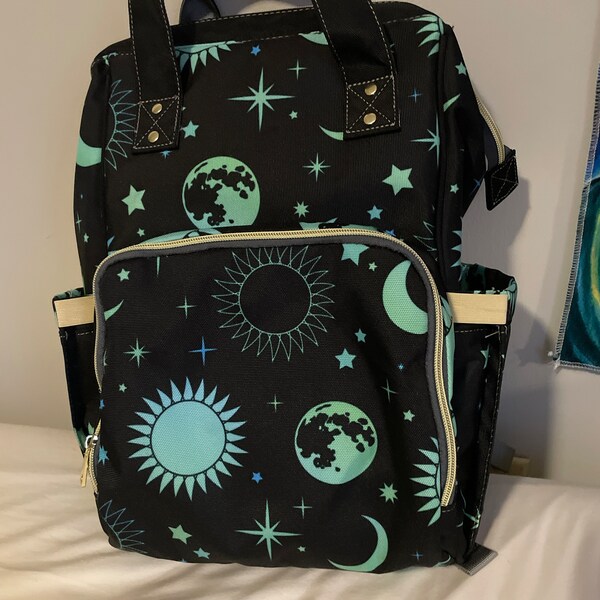 Baby Bat Diaper Nappy Bag Pastel Goth Baby Bag Goth Backpack Goth Purse ...