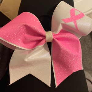 Glimmer Glitter Cheer Bow Key Chain | Etsy