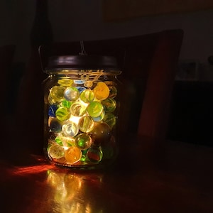 Vintage Tennis Racket Lamp, Quirky Upcycled Sports Light, LED String ...