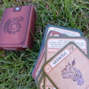 HTTYD Deck of Dragons how to Train Your Dragon Cards - Etsy
