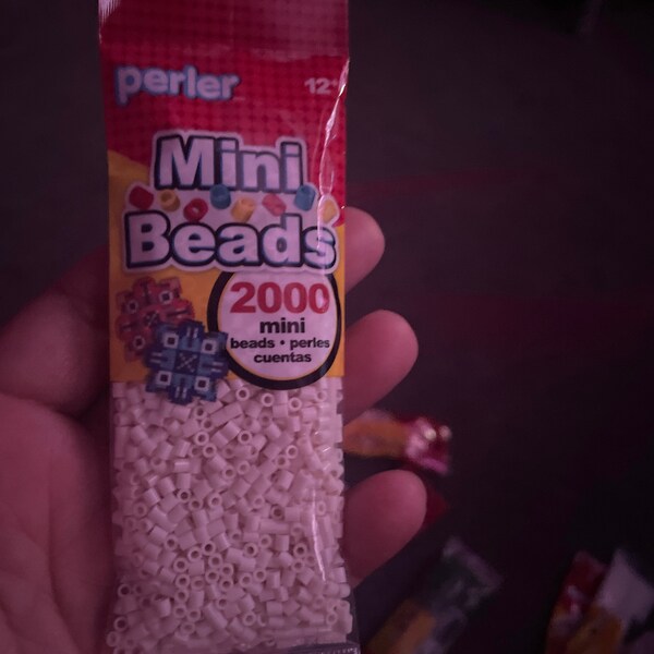 2000 MINI Perler Beads, Mini Fuse Beads, Bulk Perler Beads, Perler Bead ...