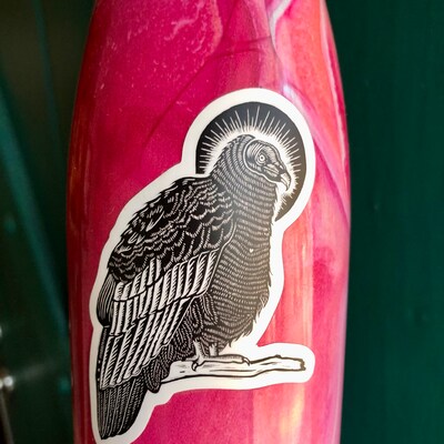 Folk Art Skeleton Coffin Relief Print Halloween Decor Memento Mori ...