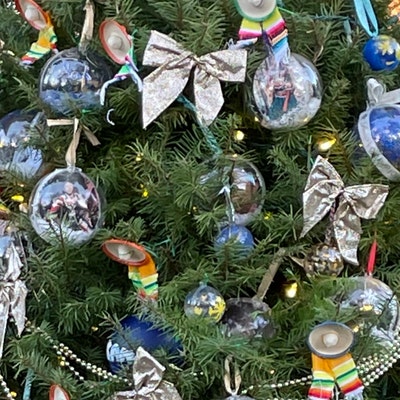 Mini Mexican Sarape Serape Party Favor Ribbon Fabric With Hat Set of 6 ...