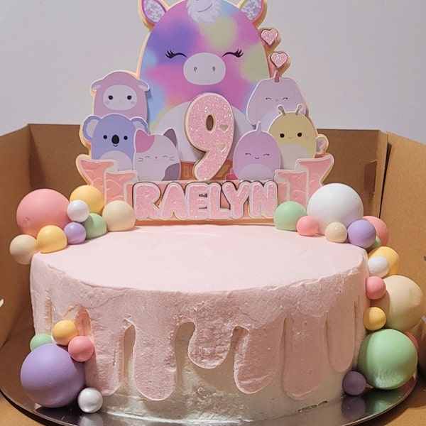 Squishy Cake Topper - Etsy