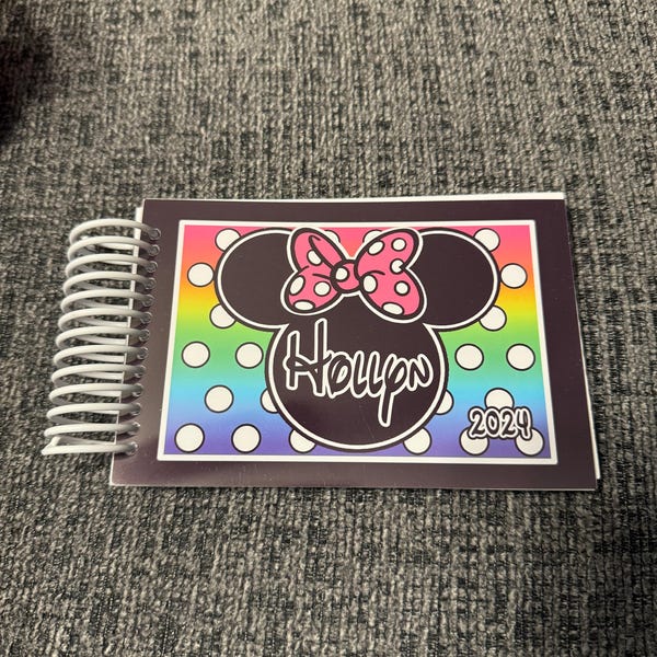 Disney Autograph Book LILO and STITCH Inspired Personalized Autograph ...