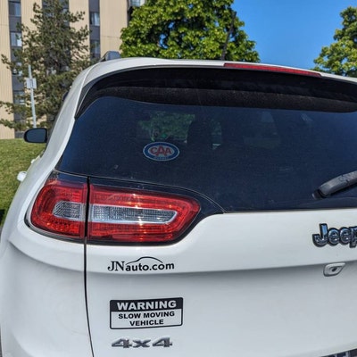 NOTICE Funny Bumper Sticker Vinyl Decal Sticker Humour Joke Prank ...