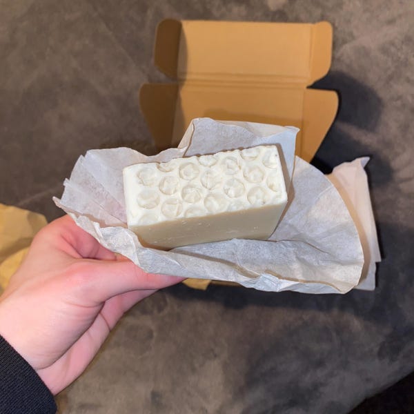 Goat Milk Oatmeal and Honey Soap Bar, All Natural, Tallow Soap, Unique ...