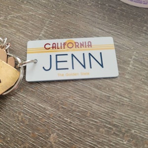 Personalized Engraved California Classic Replica License Plate - Etsy