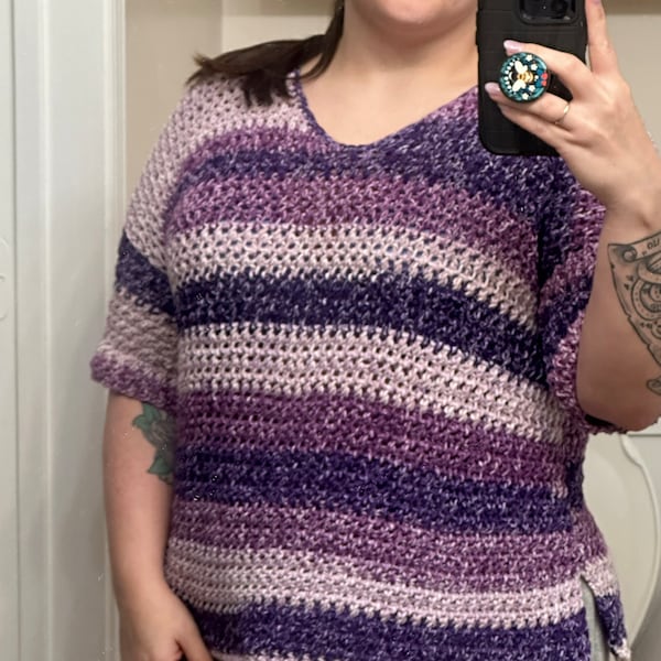 The Poppy Pullover PDF DIGITAL DOWNLOAD Crochet Pattern, Women's ...