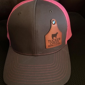 Custom Ranch Brand With Text Pacific Headwear 104BR Trucker Snapback ...