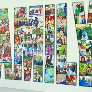 Photo Collage Canvas Print Custom Designed Very Large Extra Large ...