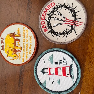 I Love Jesus Patch Punk Patch Christian Patch Sew on Embroidery Patch ...