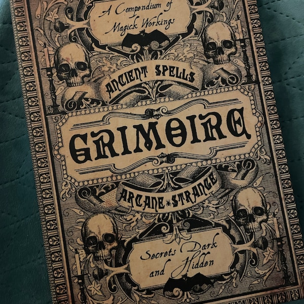 Kindle Case With Grimoire Magic Spells Cover - Etsy