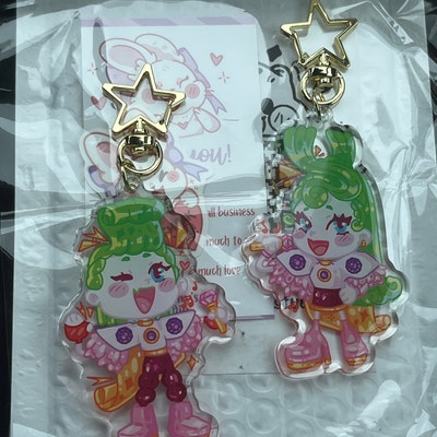 PRE ORDER 3 In. Velvet and Veener Keychains / TROLLS 3/ Double Sided ...