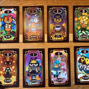 Pre-order: ACNH Themed Full Tarot Deck 78 Cards - Etsy